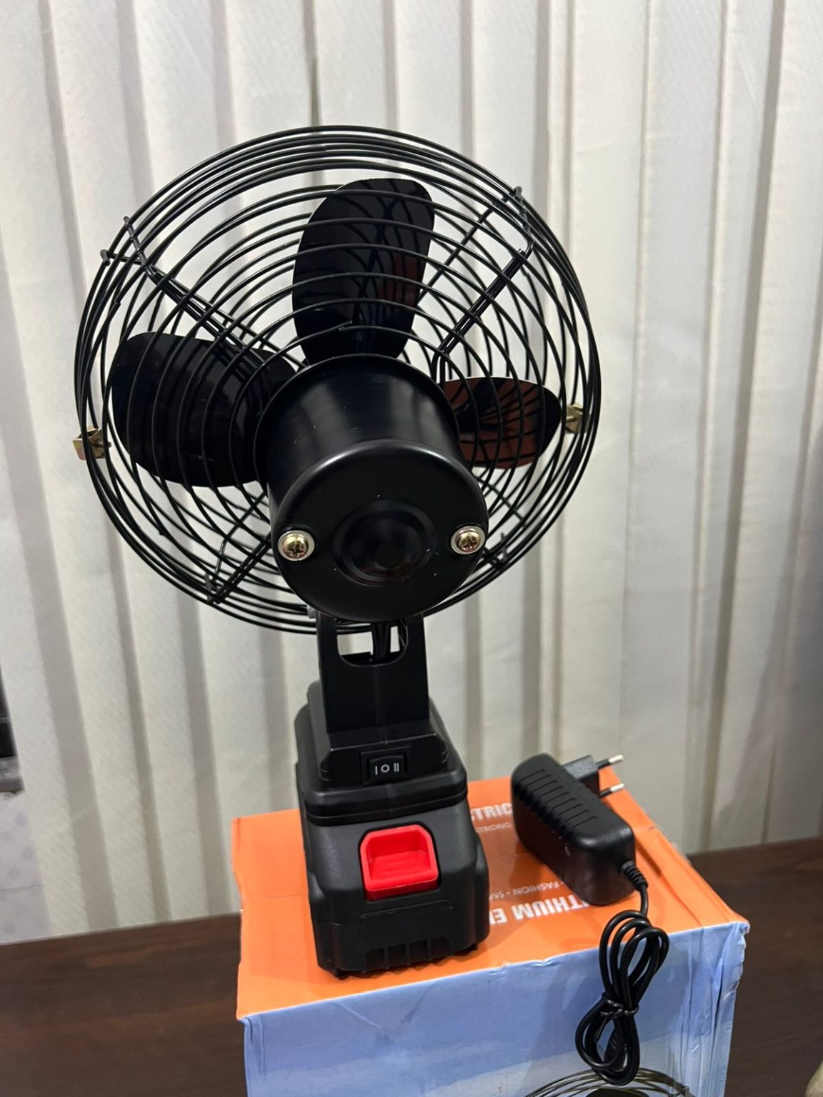 Lightweight 21V Charger Fan Wireless Small Camping Ventilation Fans ...
